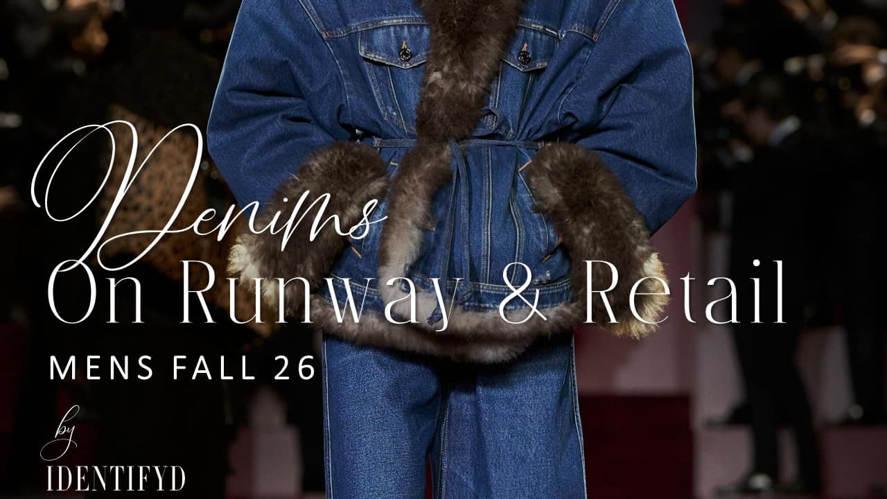 Mens Denim Bottom & Jacket Trends Fall 2026